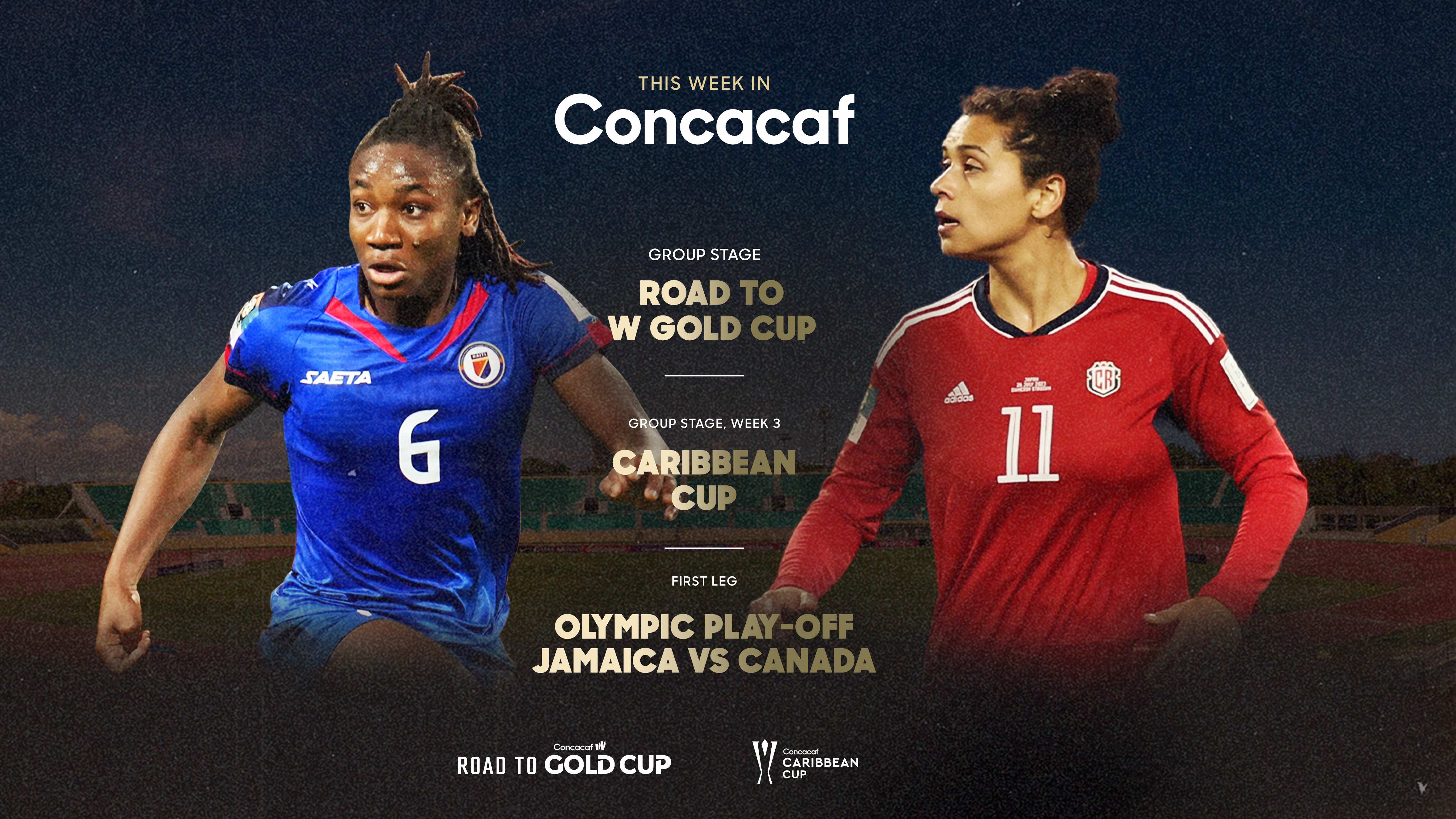 Road To W Gold Cup, Caribbean Cup headline week in Concacaf