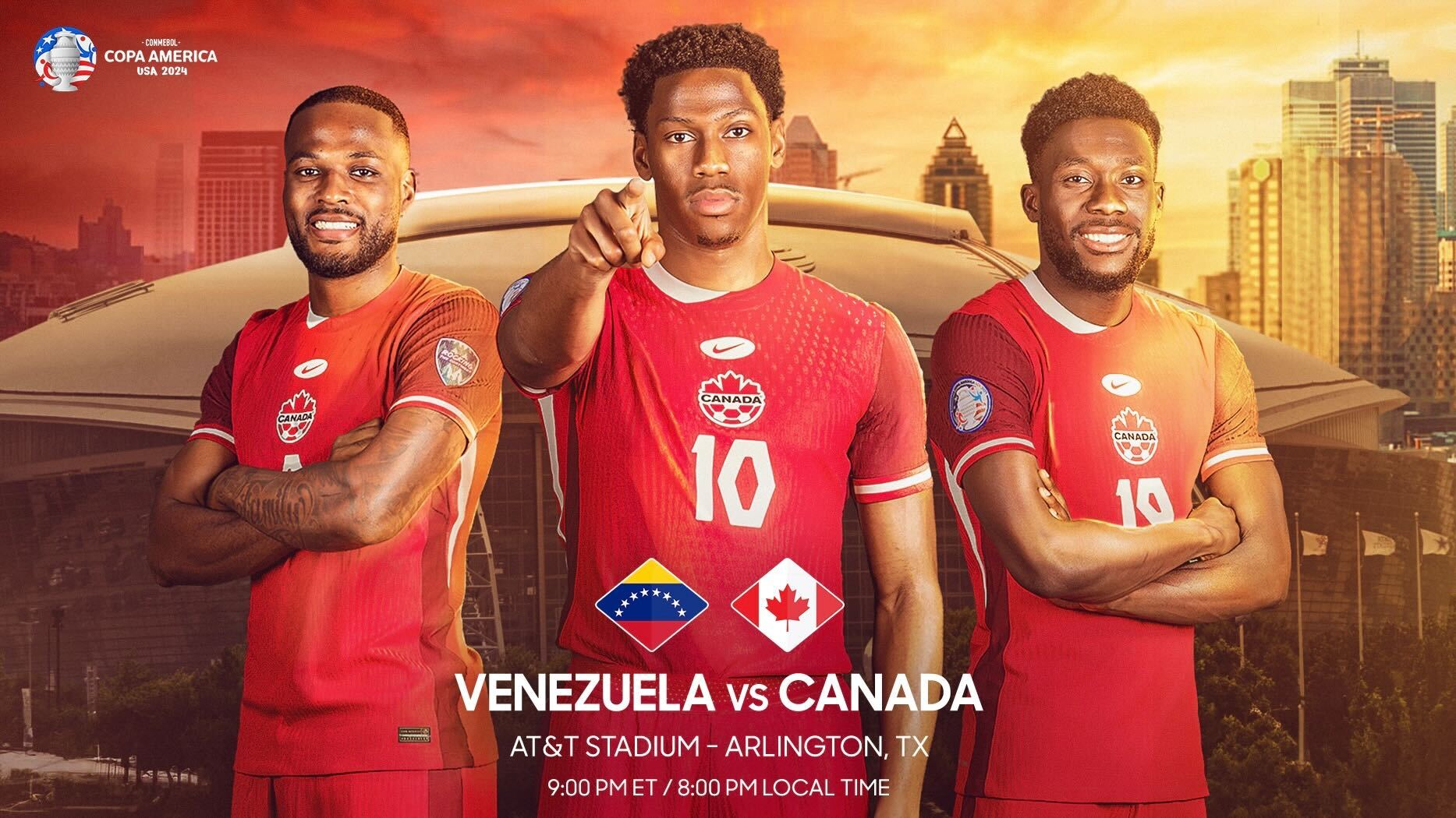 Canada meets Venezuela in Copa America quarterfinals