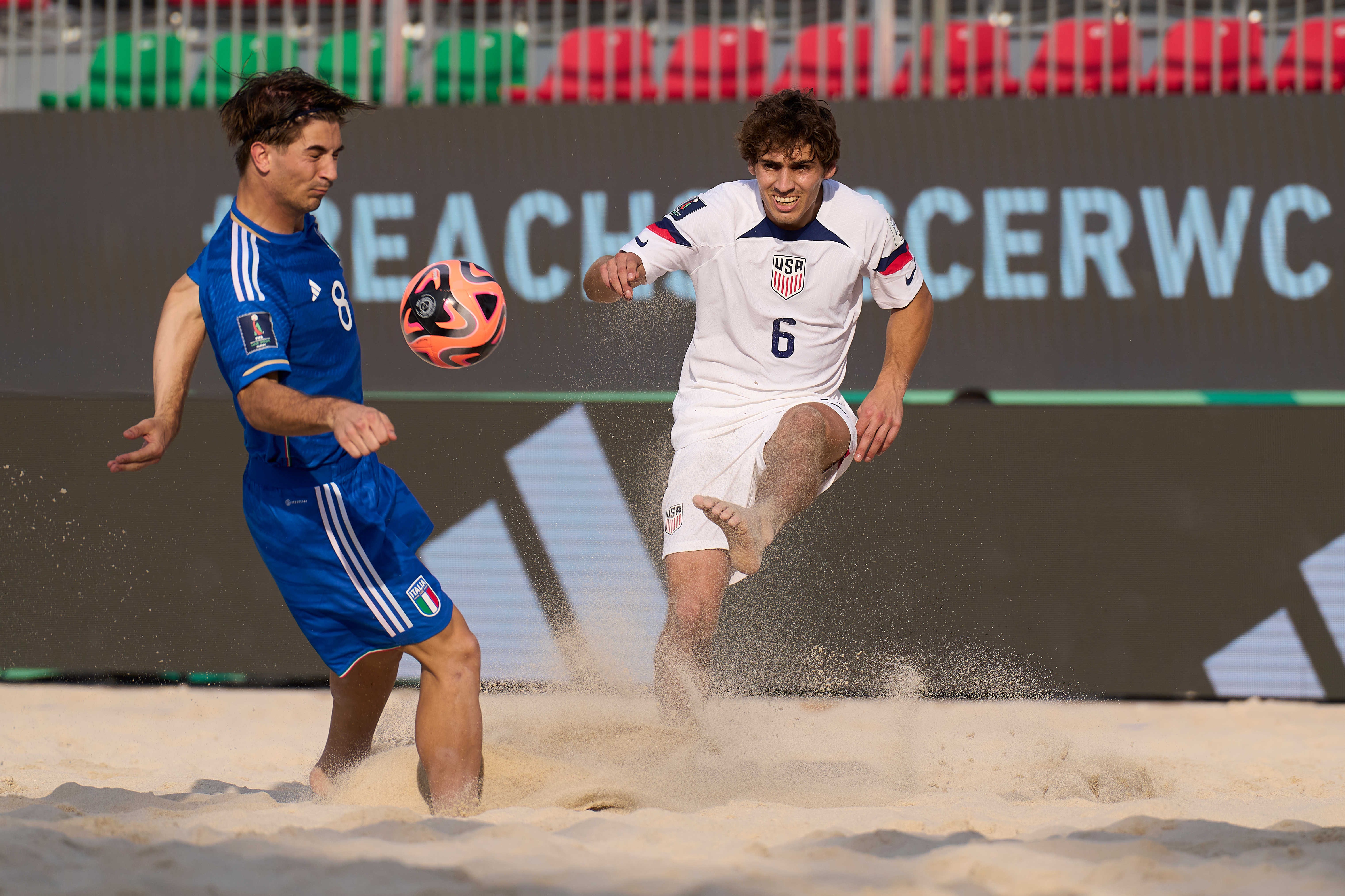 United States fall to Italy in Beach Soccer World Cup opener