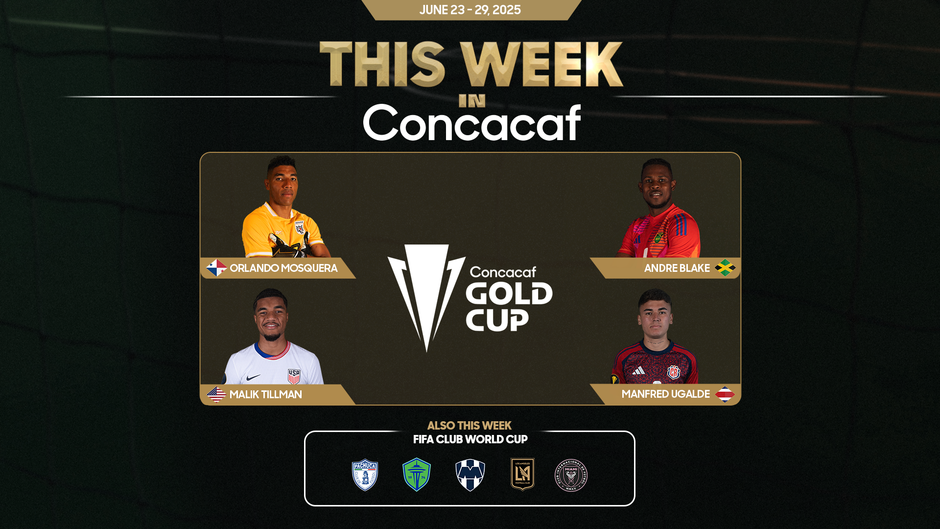 Gold Cup Quarterfinals highlights This Week in Concacaf