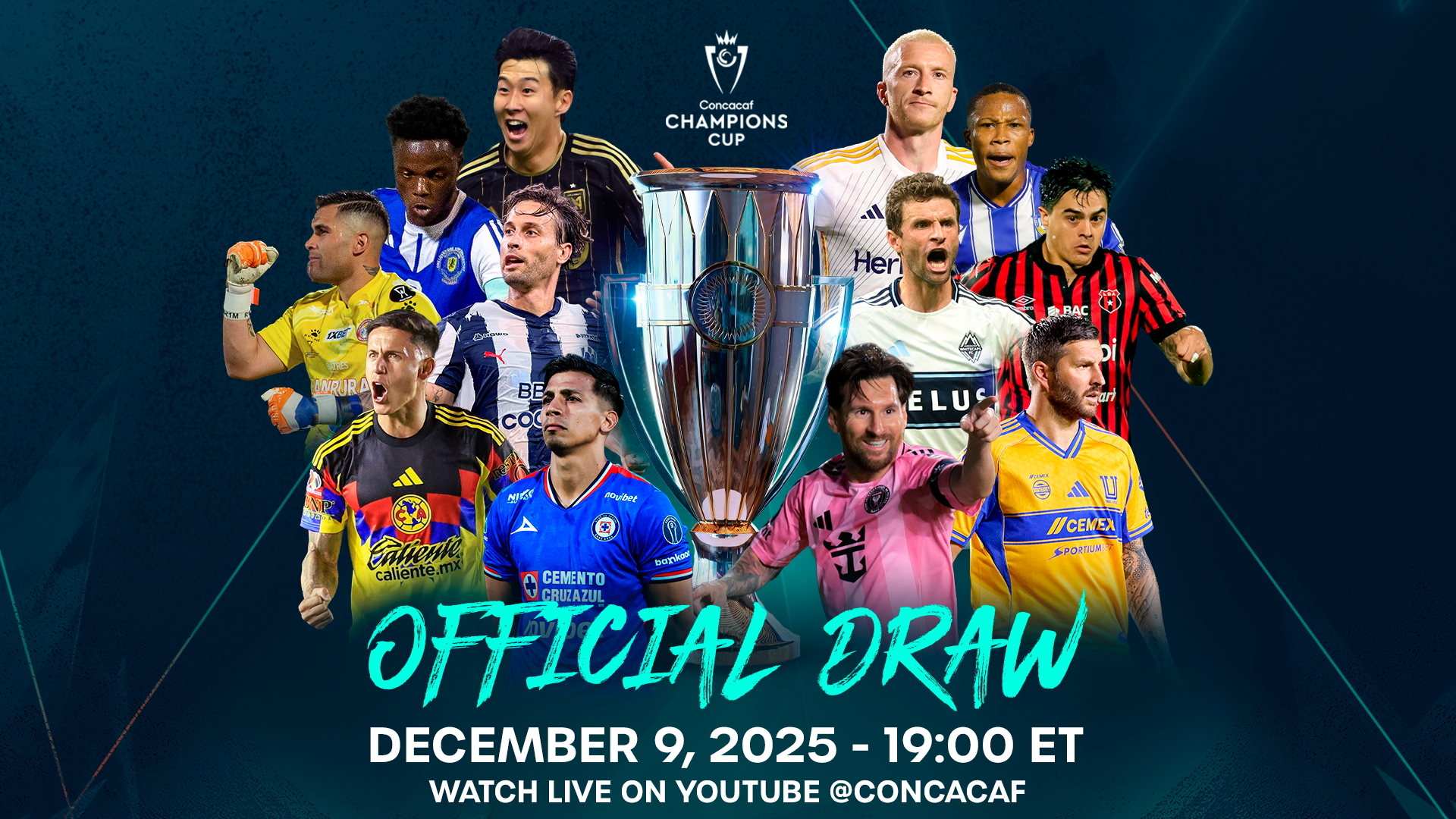 Concacaf Announces 2026 Champions Cup Official Draw Pots and Procedures