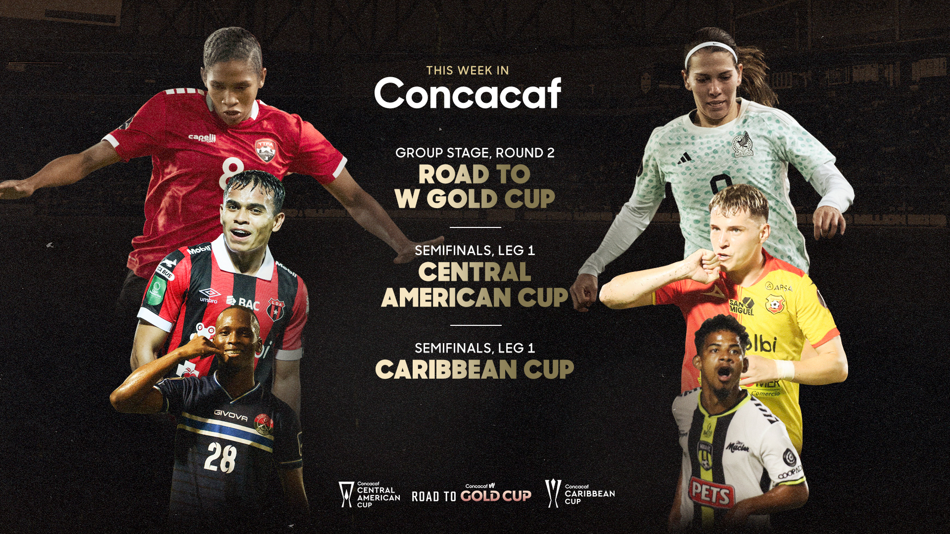 Cup semifinals, return of Road to W Gold Cup headline week