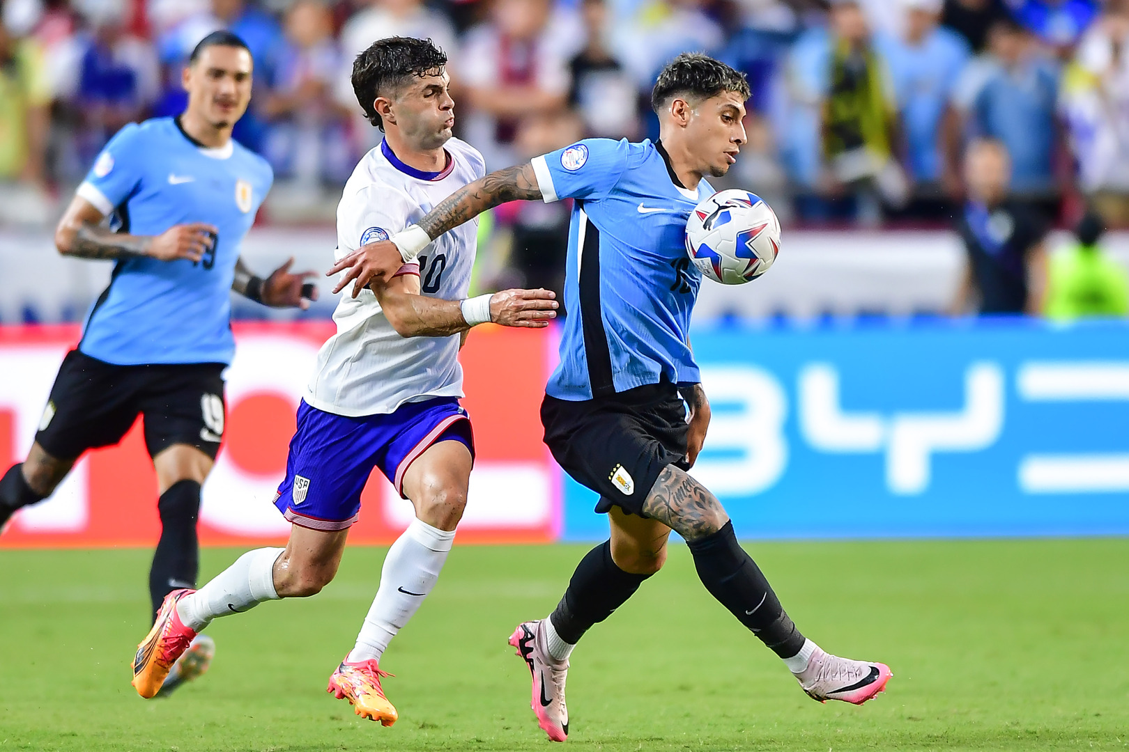 U.S. falls to Uruguay, bows out of Copa America