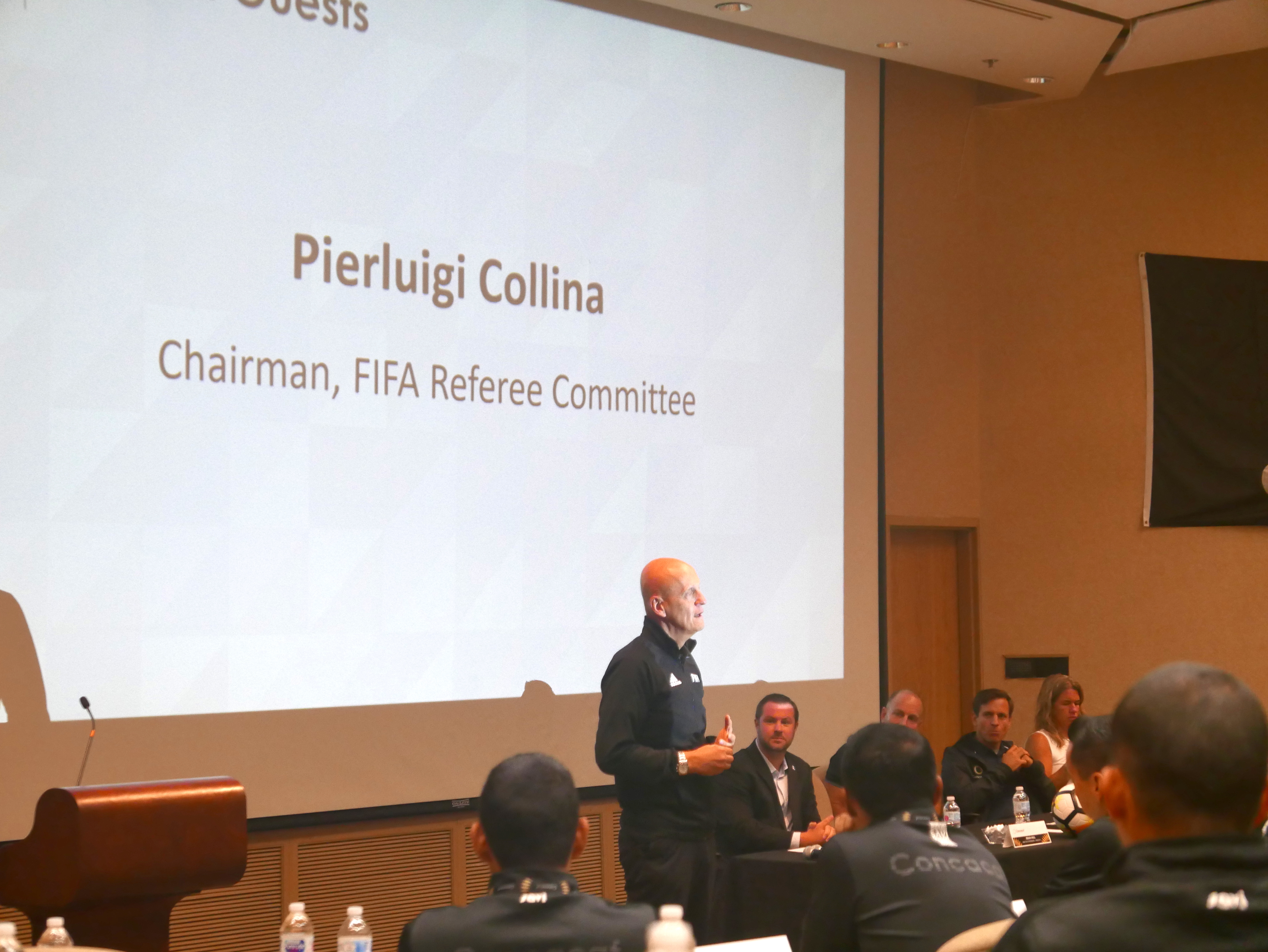 FIFA Referee Committee Chairman Collina hails Concacaf’s Gold Cup ...