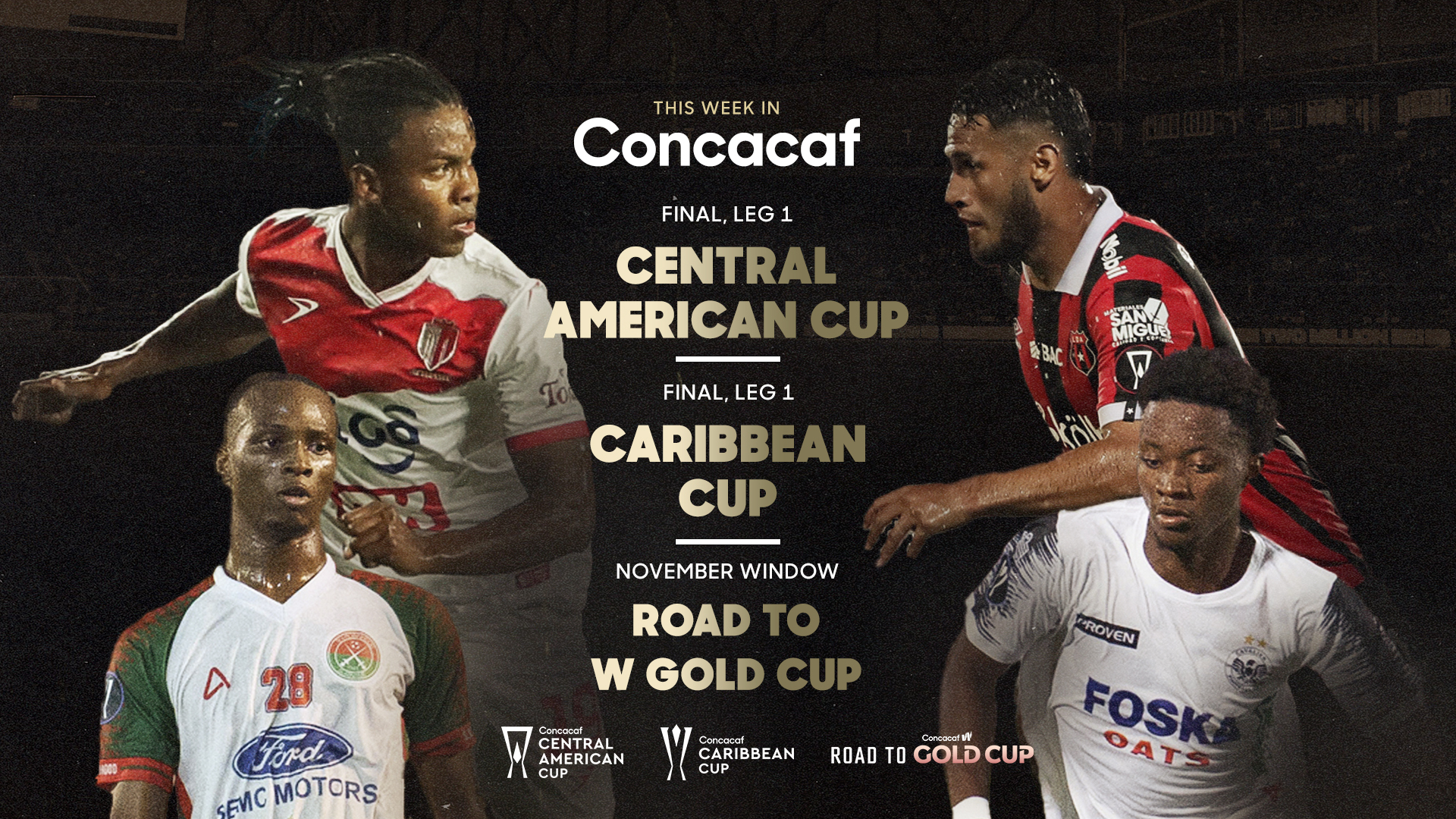 Final de las Copas regionales, regreso de las clasificatorias para la Copa Oro Concacaf W ...