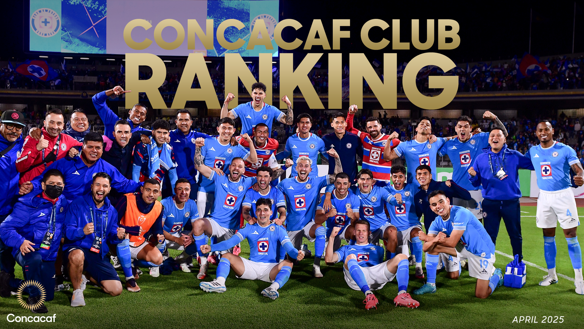 Cruz Azul asciende al primer lugar en el último Ranking de Clubes de ...