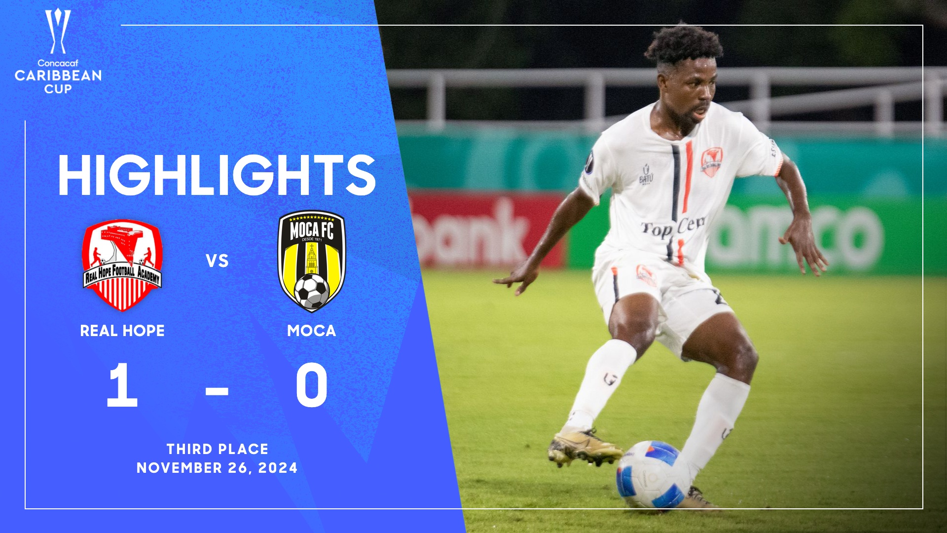 Real Hope v Moca | Highlights