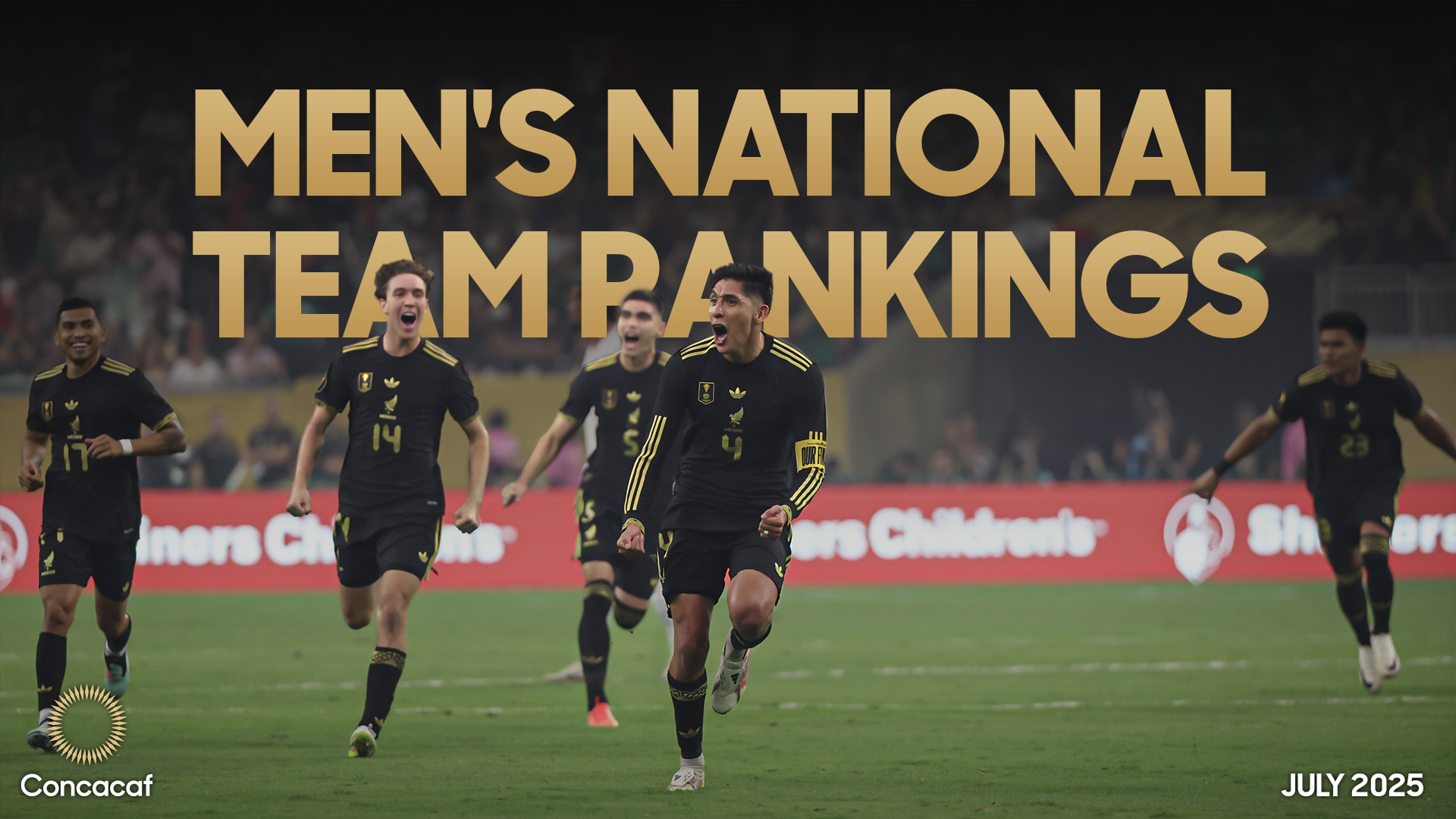 Mexico remains first, Costa Rica, Curaçao rise in July Concacaf Men's ...