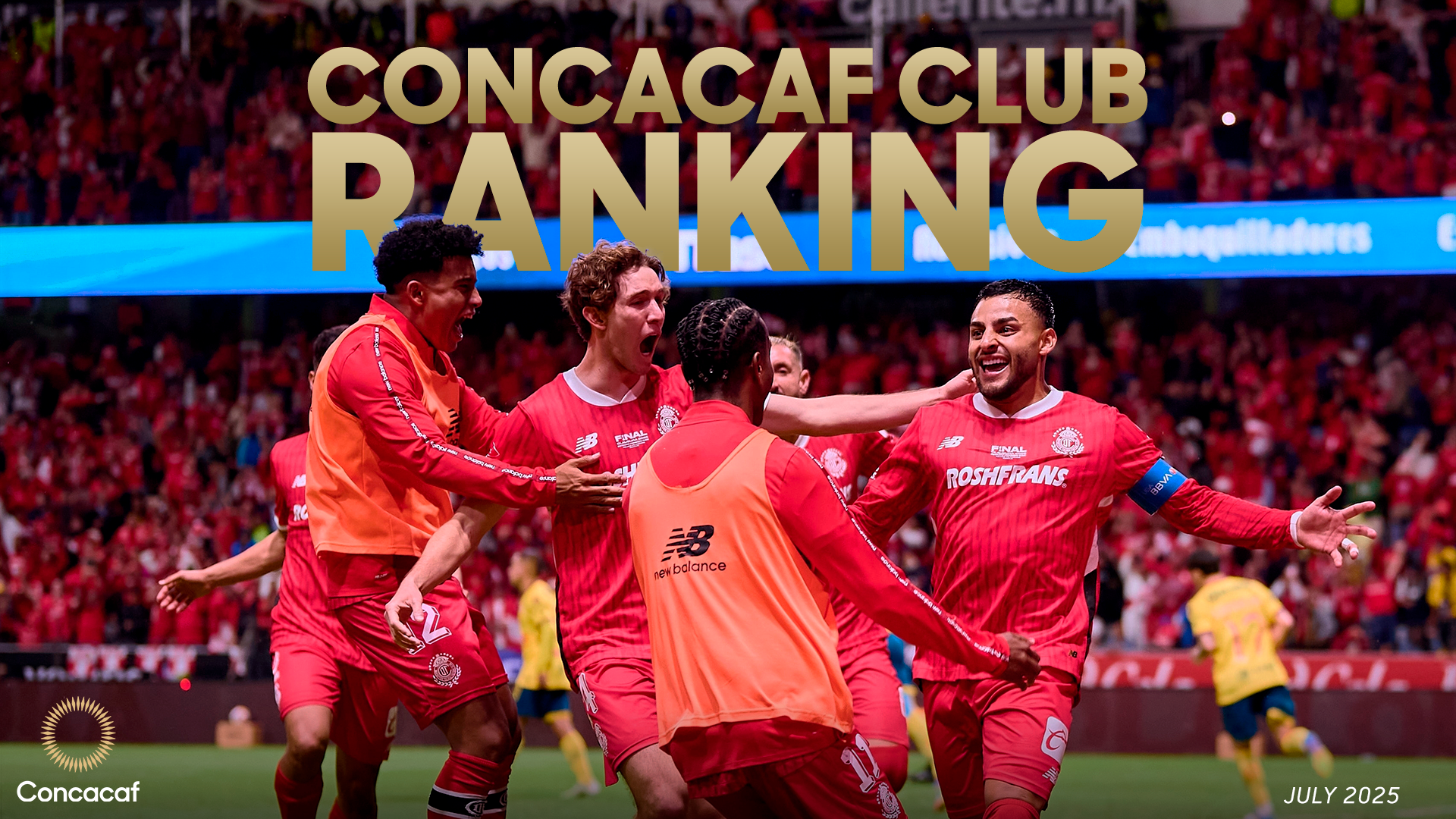 Toluca, Nashville SC rise in latest Concacaf Club Rankings
