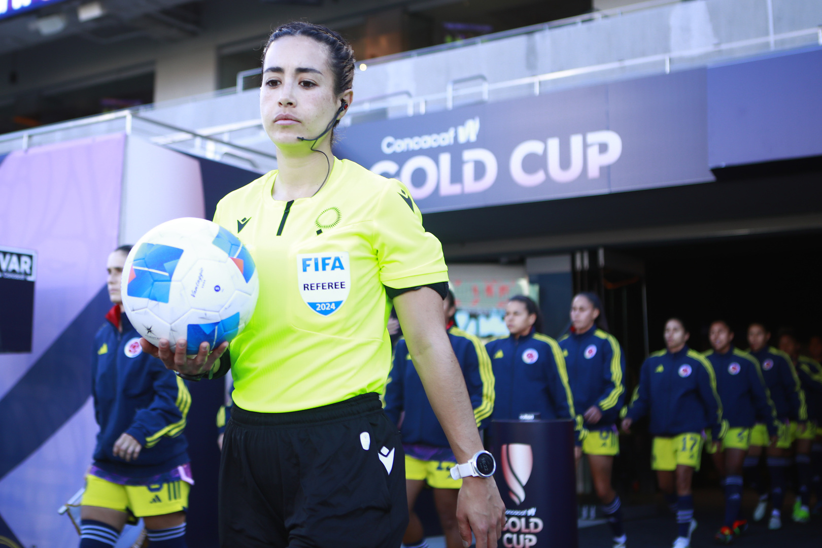 Concacaf unveils referees for the W Gold Cup quarterfinals