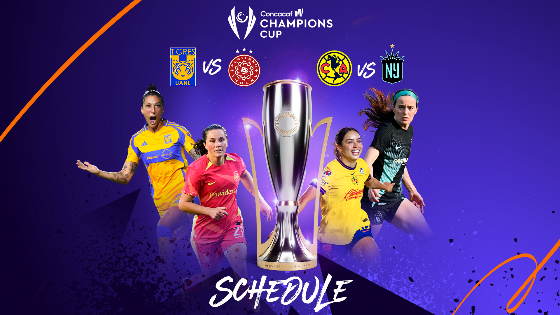 Concacaf W Champions Cup Finals match schedule confirmed