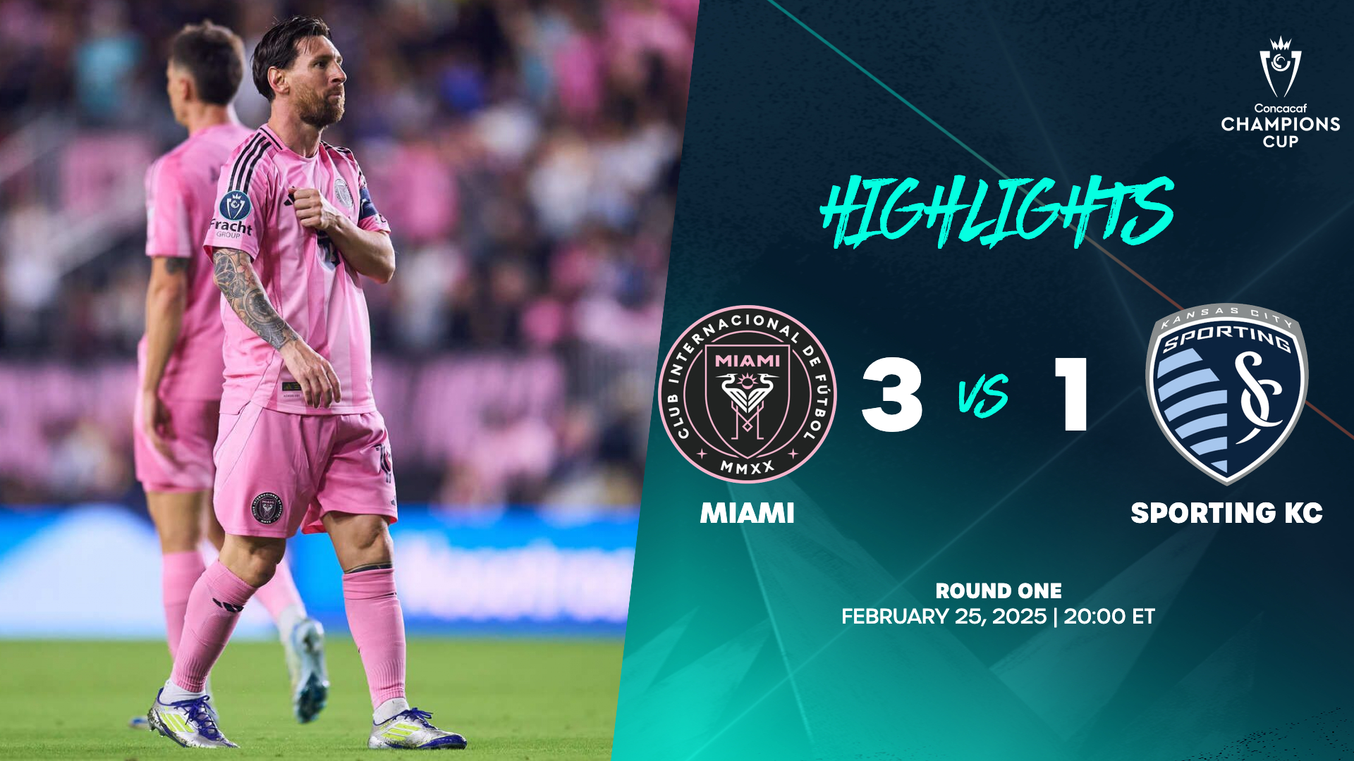 Inter Miami v Sporting Kansas City | Highlights