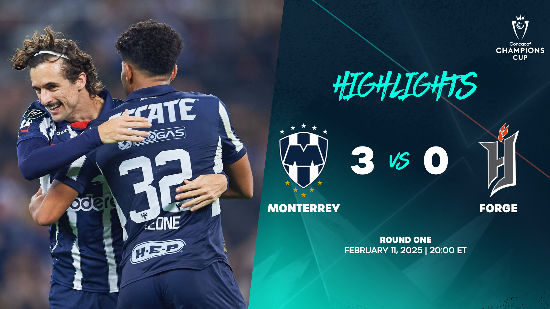 Monterrey v Hamilton Forge | Highlights