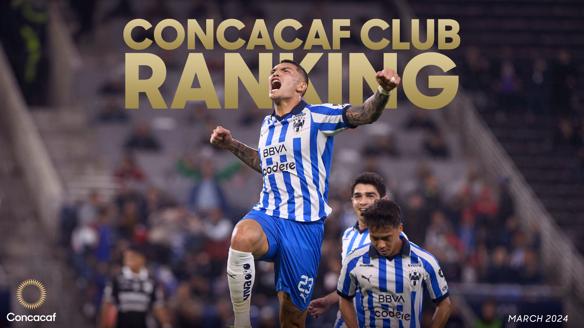 Monterrey retoma el primer puesto del Ranking de Clubes de Concacaf
