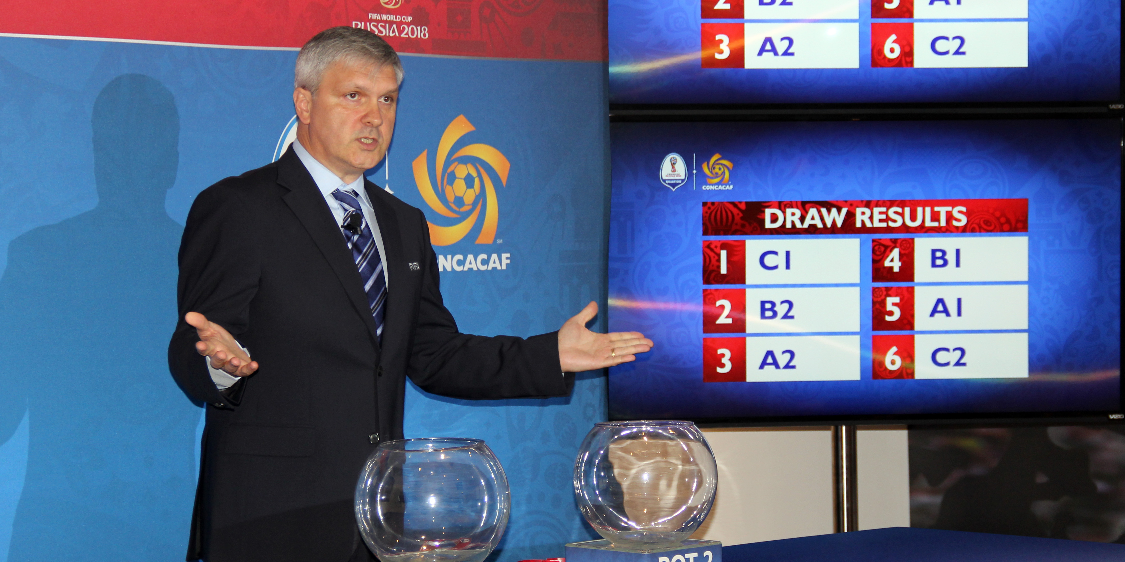 Definidas posiciones y emparejamientos hexagonal final de CONCACAF